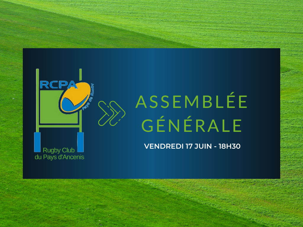 Retour sur l'Assemblée Générale du RCPA - Rugby Club Pays d'Ancenis